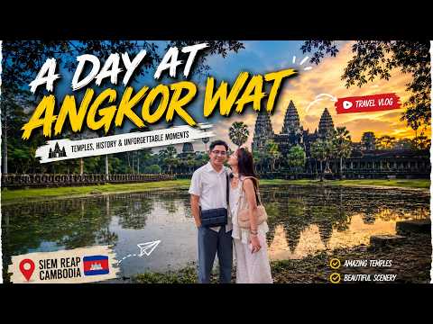 មួយថ្ងៃនៅអង្គរវត្ត | A Day at Angkor Wat | Exploring Cambodia’s Ancient Temples #AngkorWat,  #SR