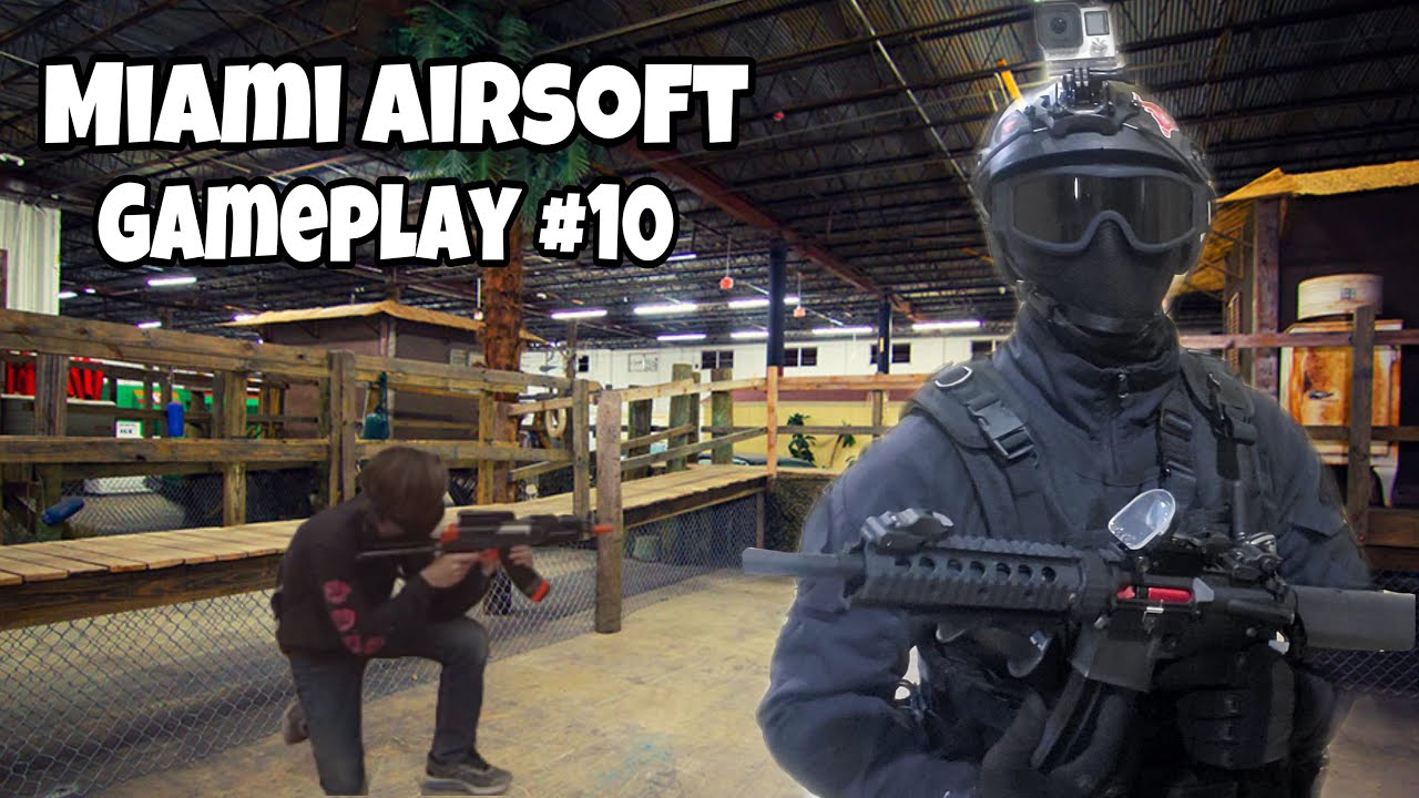 MIAMI AIRSOFT indoor Gameplay #10 - YouTube