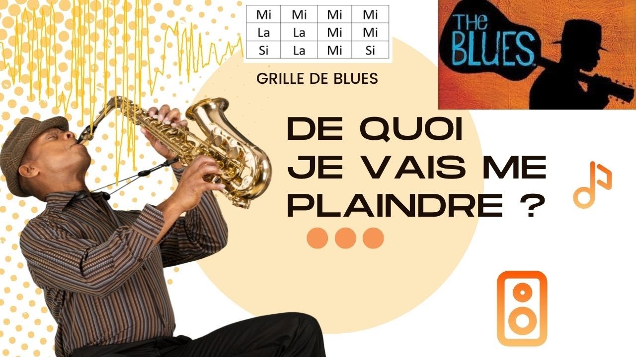 De quoi je vais me plaindre, accompagnement et grille - YouTube