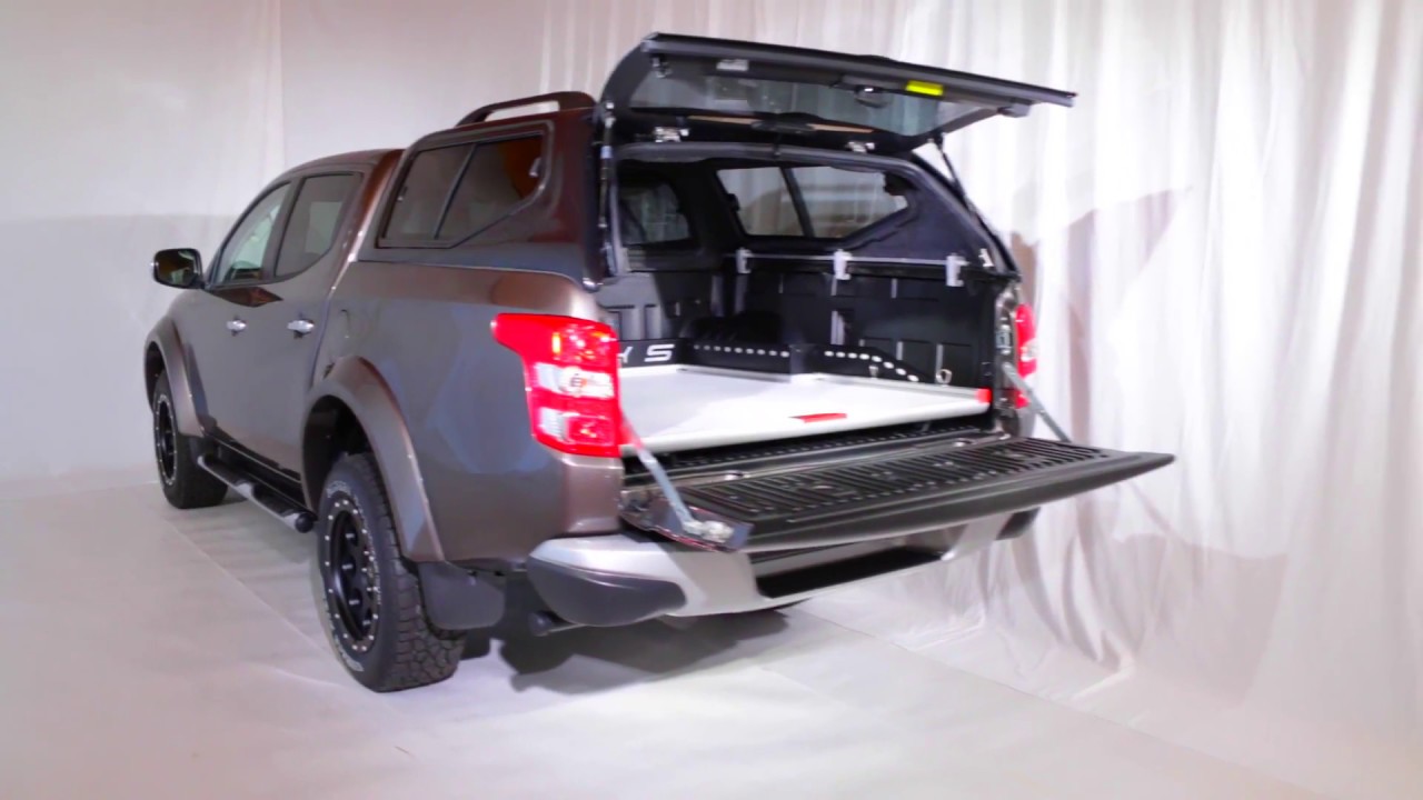 Sliding Tray WORKS Mitsubishi L200 - YouTube