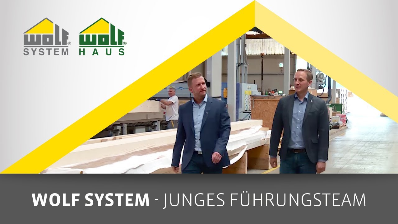 WOLF stellt Weichen für die Zukunft - WOLF Systembau - YouTube