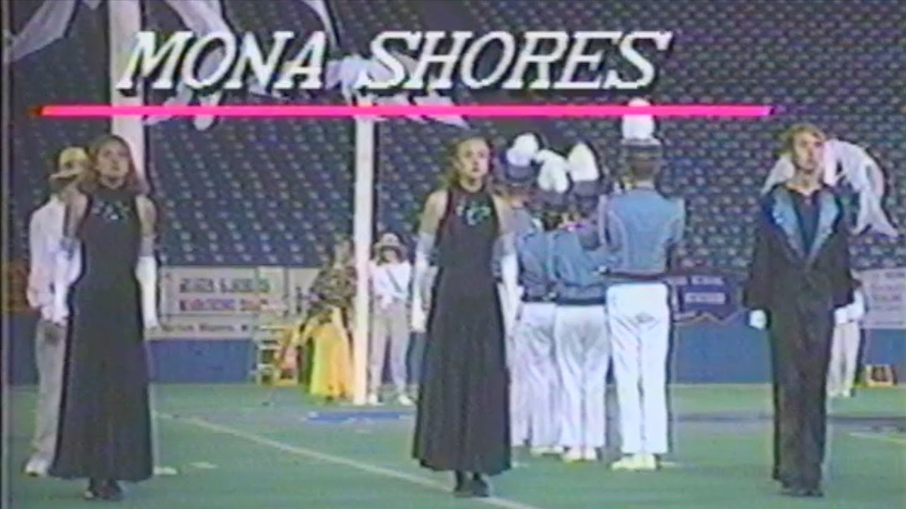 1996 Muskegon Mona Shores High School Marching Band ... MCBA Flight II ...