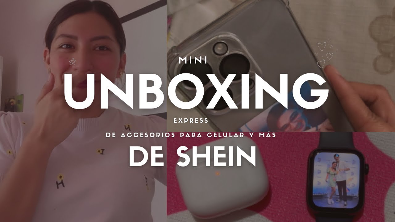 UNBOXING Y CALIFICANDO PRODUCTOS DE SHEIN PARA CELULAR Y ACCESORIOS ...