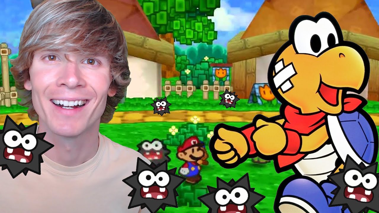 Meeting Kooper in Paper Mario - Chapter 1 - 1 - YouTube