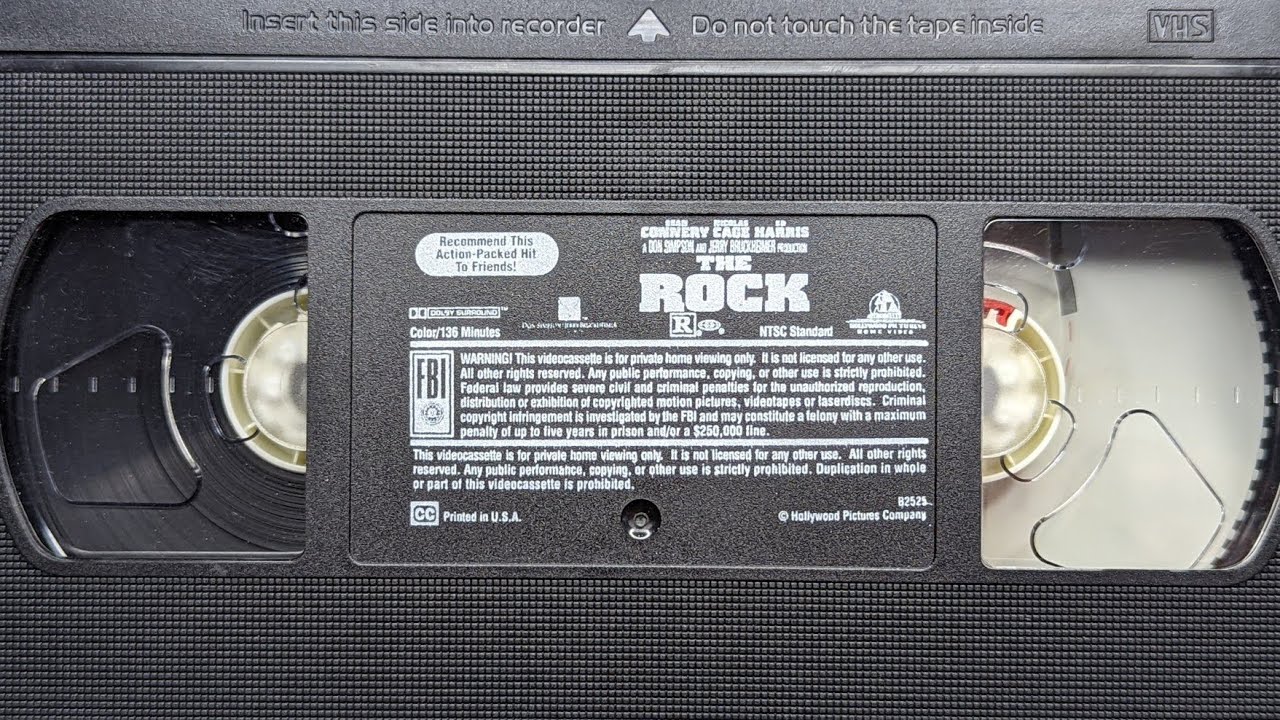 The Rock VHS Pre-Show - YouTube