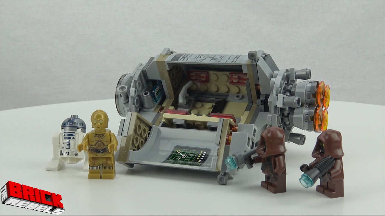 Lego Star Wars 75136 Droid Escape Pod - Speed Build - YouTube