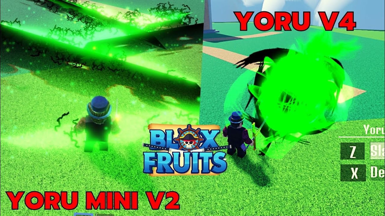 Blox Fruits Nhưng Có YORU Mini V2 Và YORU V4 Miễn Phí - YouTube