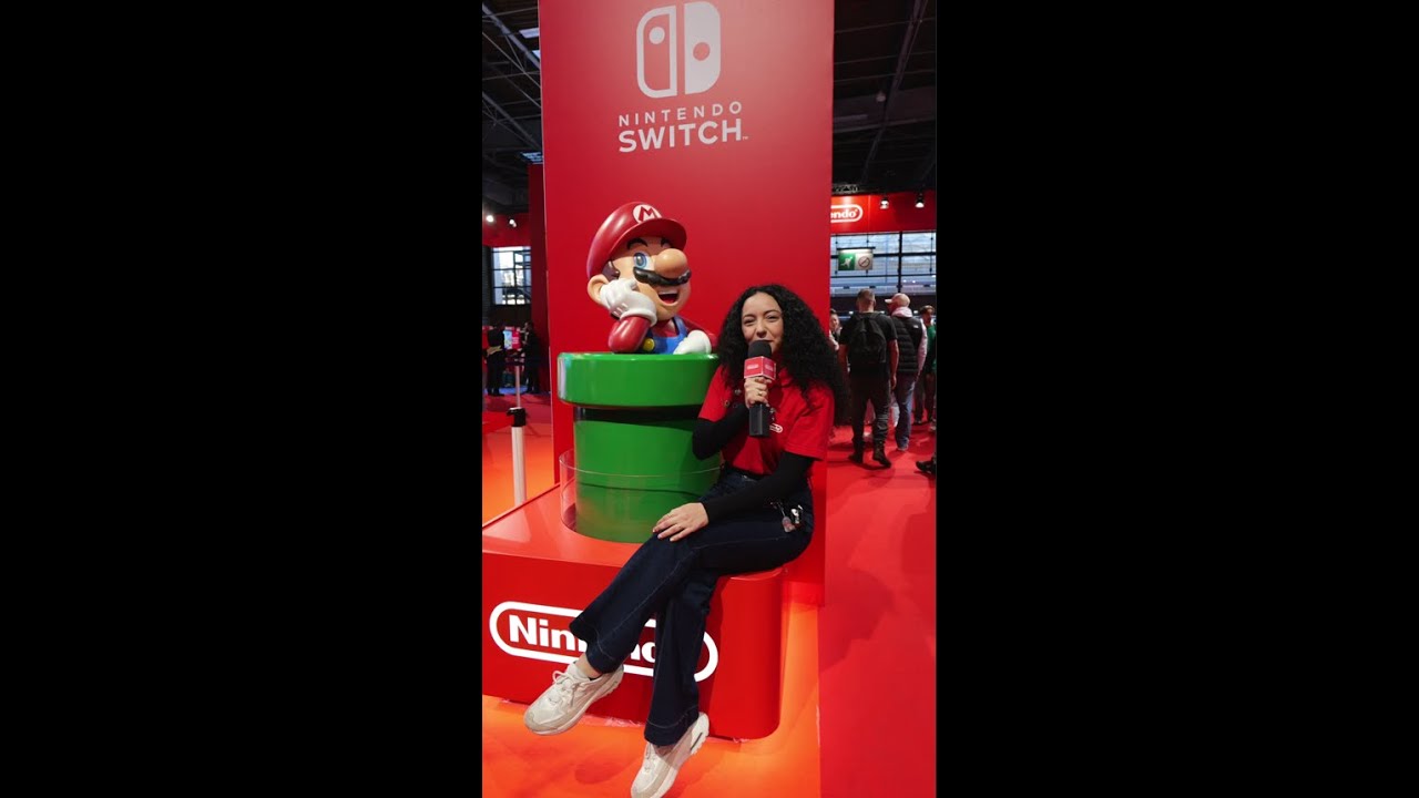 Nintendo Paris Games Week 2024 - Tour du stand - YouTube