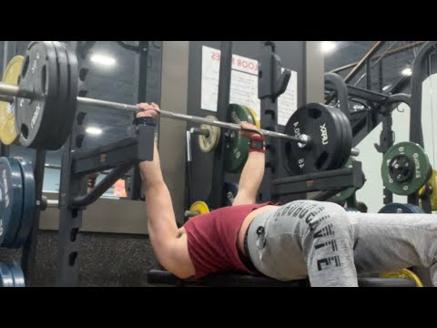 Bench press max attempt. Full body workout !!!! - YouTube
