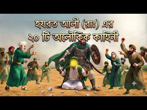 হযরত আলী (রাঃ) এর অলৌকিক ঘটনা ২০ টি | Hazrat Ali History Bangla | 20 Miracles of Hazrat Ali