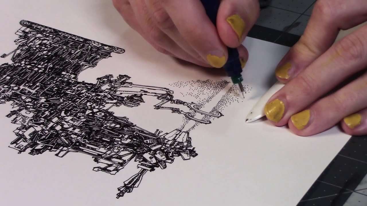 Drawing in my Sketchbook (LIVE!) - YouTube