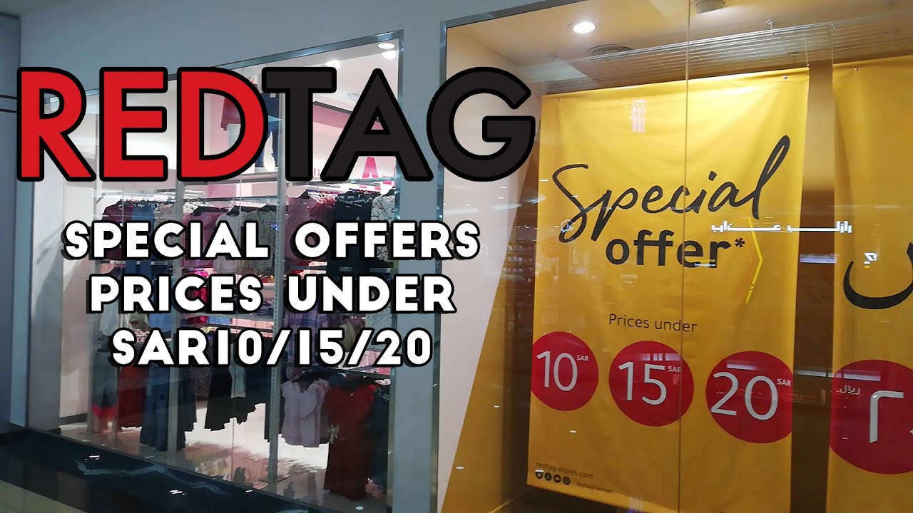 Red Tag - Special Offers! / Prices Under SAR 10/15/20 - YouTube