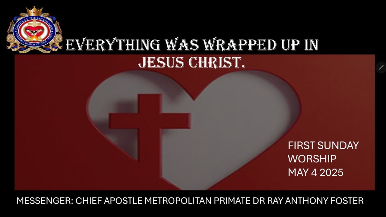 WRAPPED UP IN JESUS CHRIST - HQ FIRST SUNDAY SERVICE - YouTube