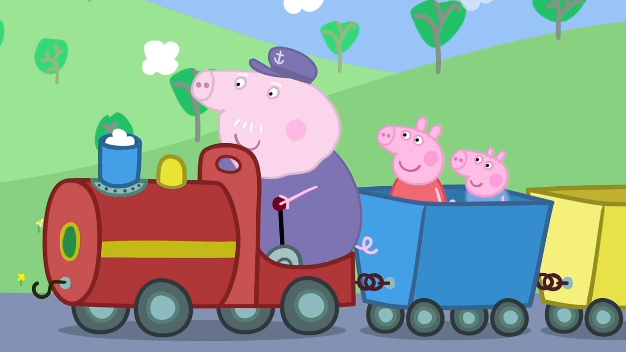 Heo Peppa | Tàu hỏa đồ chơi | Phim Hoạt Hình Cho Trẻ Em - YouTube