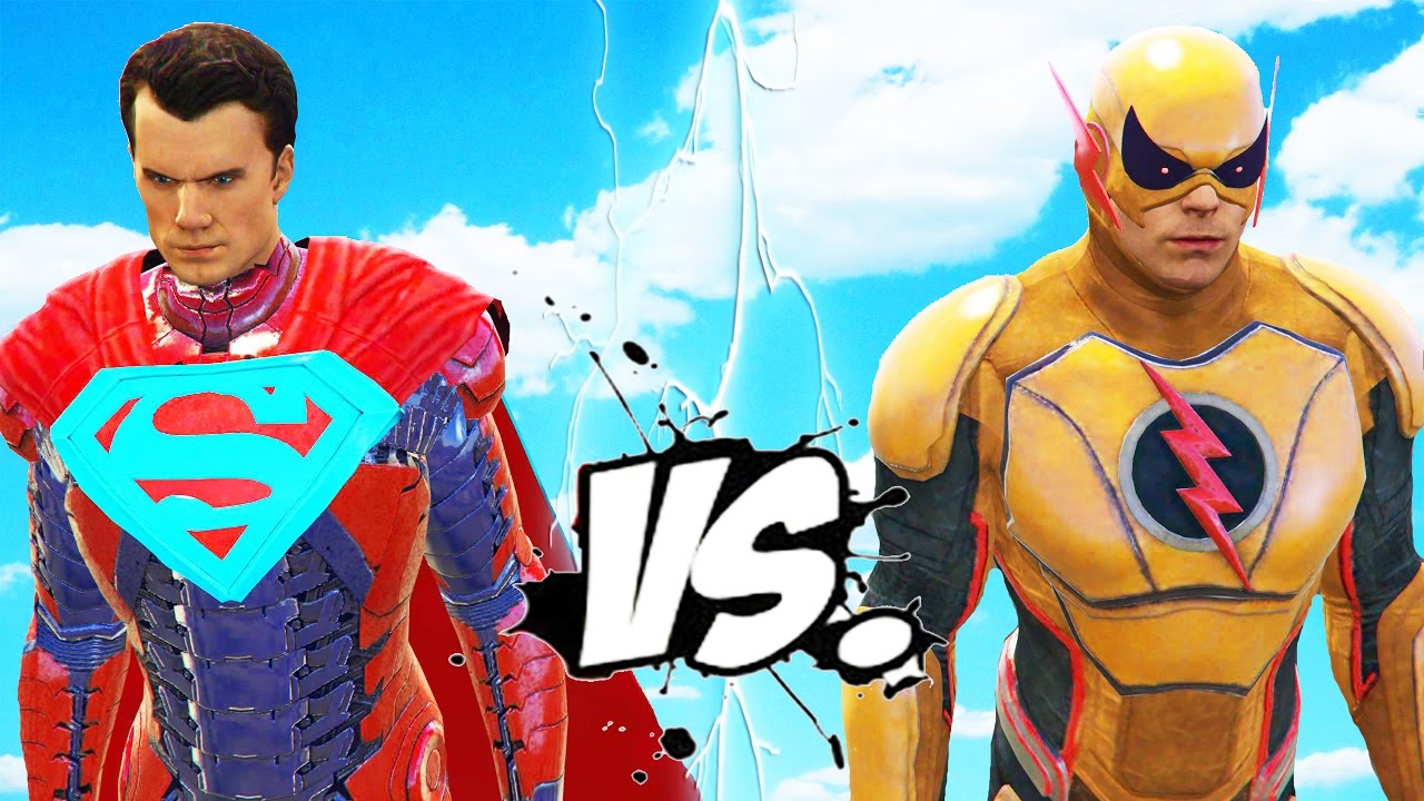 SUPERMAN VS FLASH ZOOM - INJUSTICE 2 ZOOM VS SUPERMAN EARTH 25 - YouTube