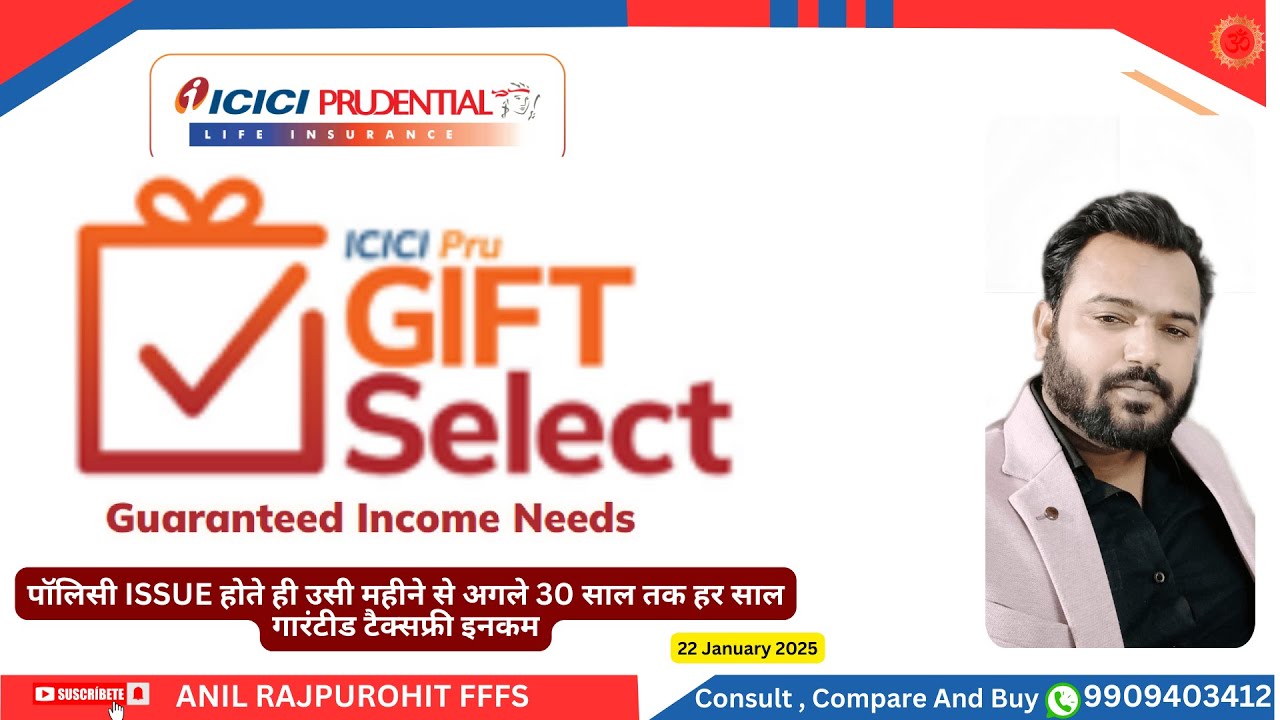 ICICI Pru GIFT Select || : ICICI Prudential Life GIFT Select Plan 2025 ...
