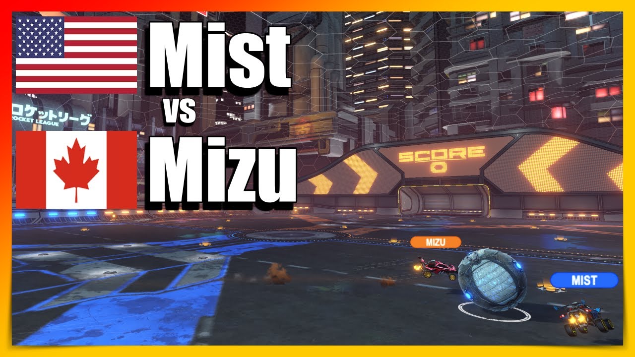 Mist vs Mizu | United States vs Canada | Ranked Rocket League 1v1 ...