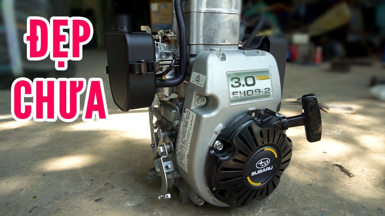 Động Cơ Máy Đầm Cóc Robin EH09-2 Công Suất 3.0HP Chuyên Dụng | Full Box SUBARU EH09-2 - YouTube
