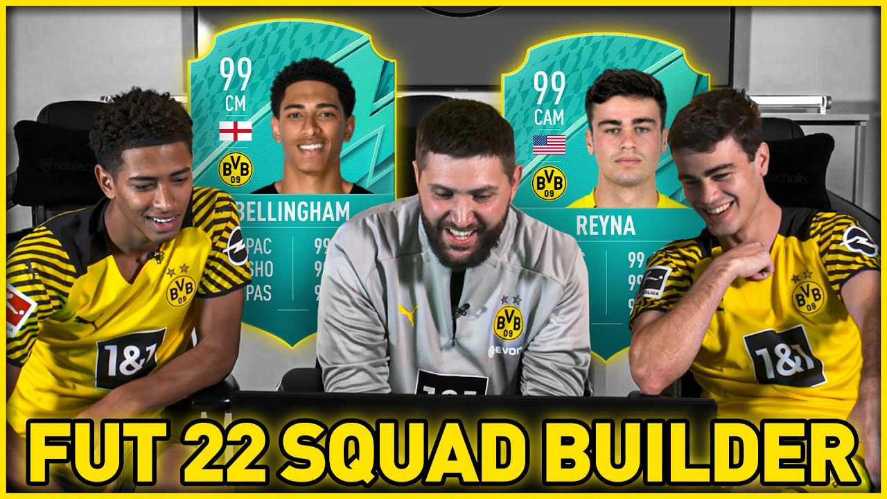 "R9 is too old for us!" | Bellingham & Reyna build their FIFA Ultimate ...