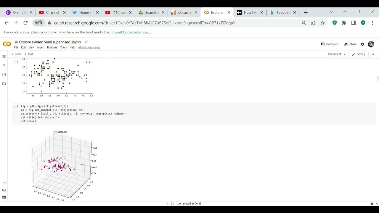 Code review: sklearn's SelfTrainingClassifier on iris dataset - YouTube