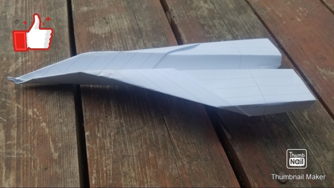 How to make a hybrid paper plane!!! - YouTube