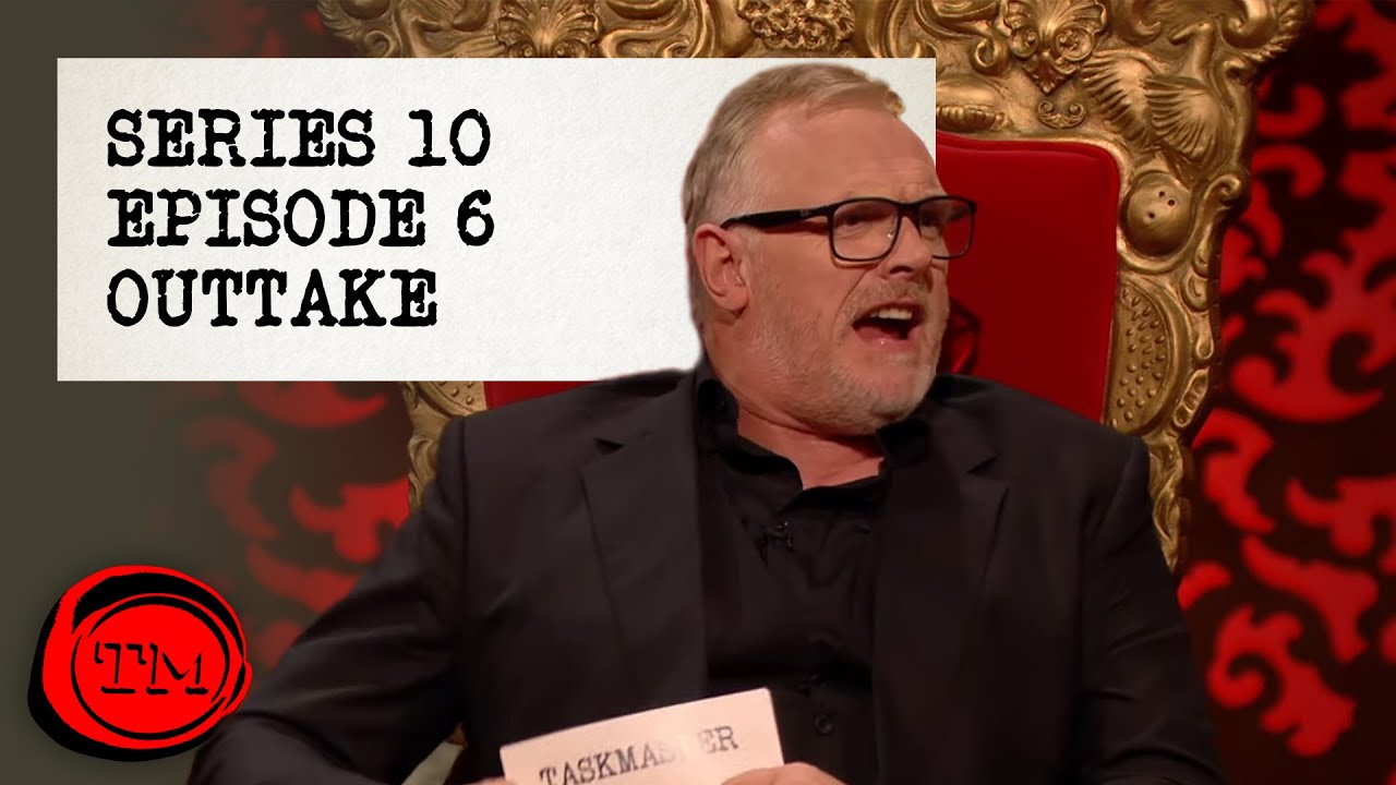 Taskmaster Outtake: Greg's Moment of Insanity | Taskmaster S10 - YouTube