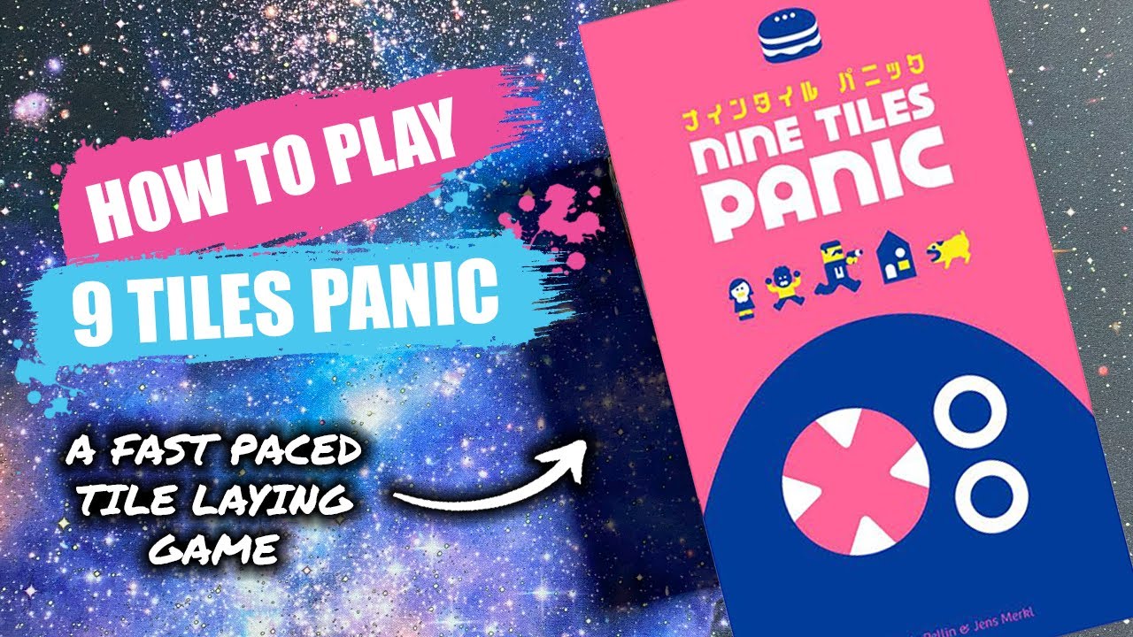 How to Play 9 Tiles Panic | Board Games Rules & Instructions - YouTube