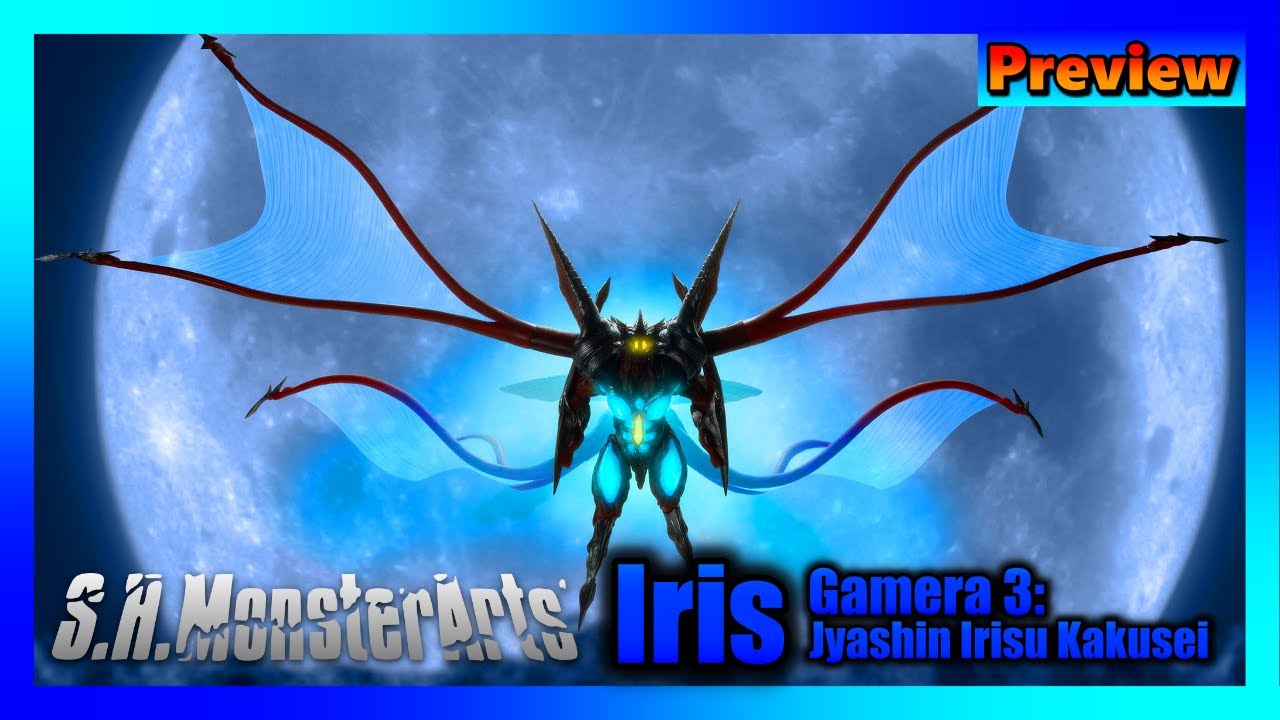 PREVIEW - IRIS (Gamera 3: Revenge of Iris) SH Monsterarts Bandai / PT ...