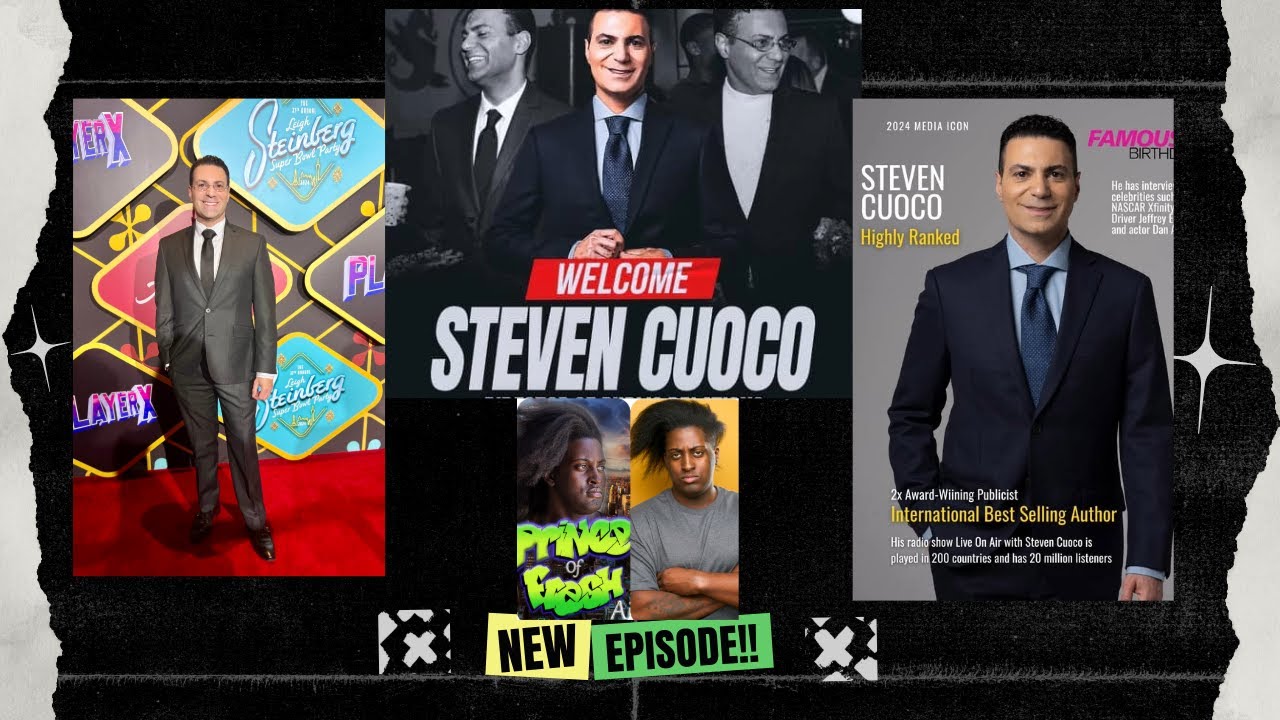 Part 2 | Award Winning Publicist Steven Cuoco | On Upcoming Role ...
