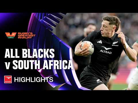 HIGHLIGHTS | All Blacks v South Africa | Second Test, Cape Town, 2026