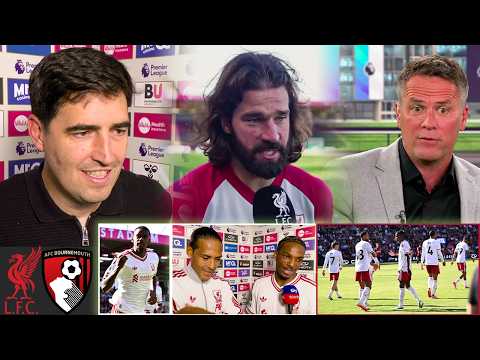 Andoni Iraola Goes Crazy react to Liverpool Win🔥| Virgil Van Dijk, Jeremy Jacquet & Alison Interview