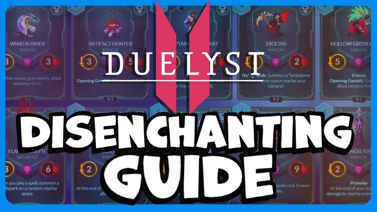How To Get Spirit FAST In Duelyst 2! | Disenchanting Guide - YouTube