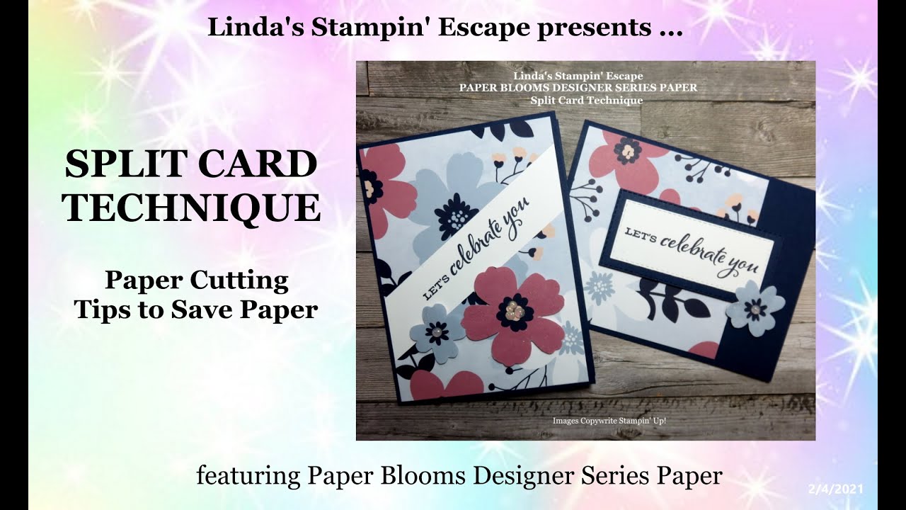 SPLIT CARD TECHNIQUE - YouTube