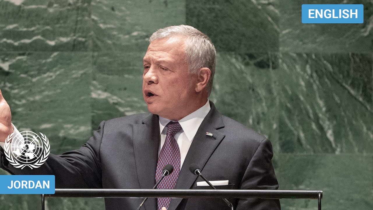 🇯🇴 Jordan - King Addresses United Nations General Debate, 78th Session ...