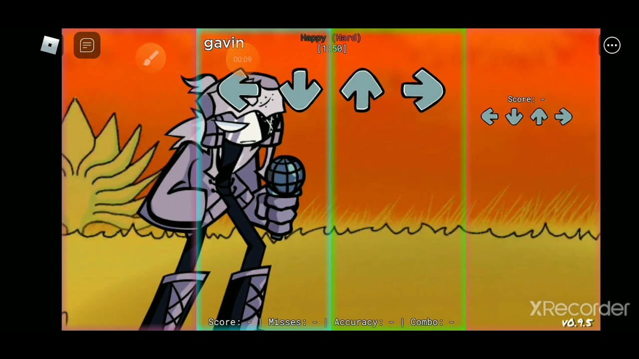 fnf ruv sings happy without hes voice - YouTube