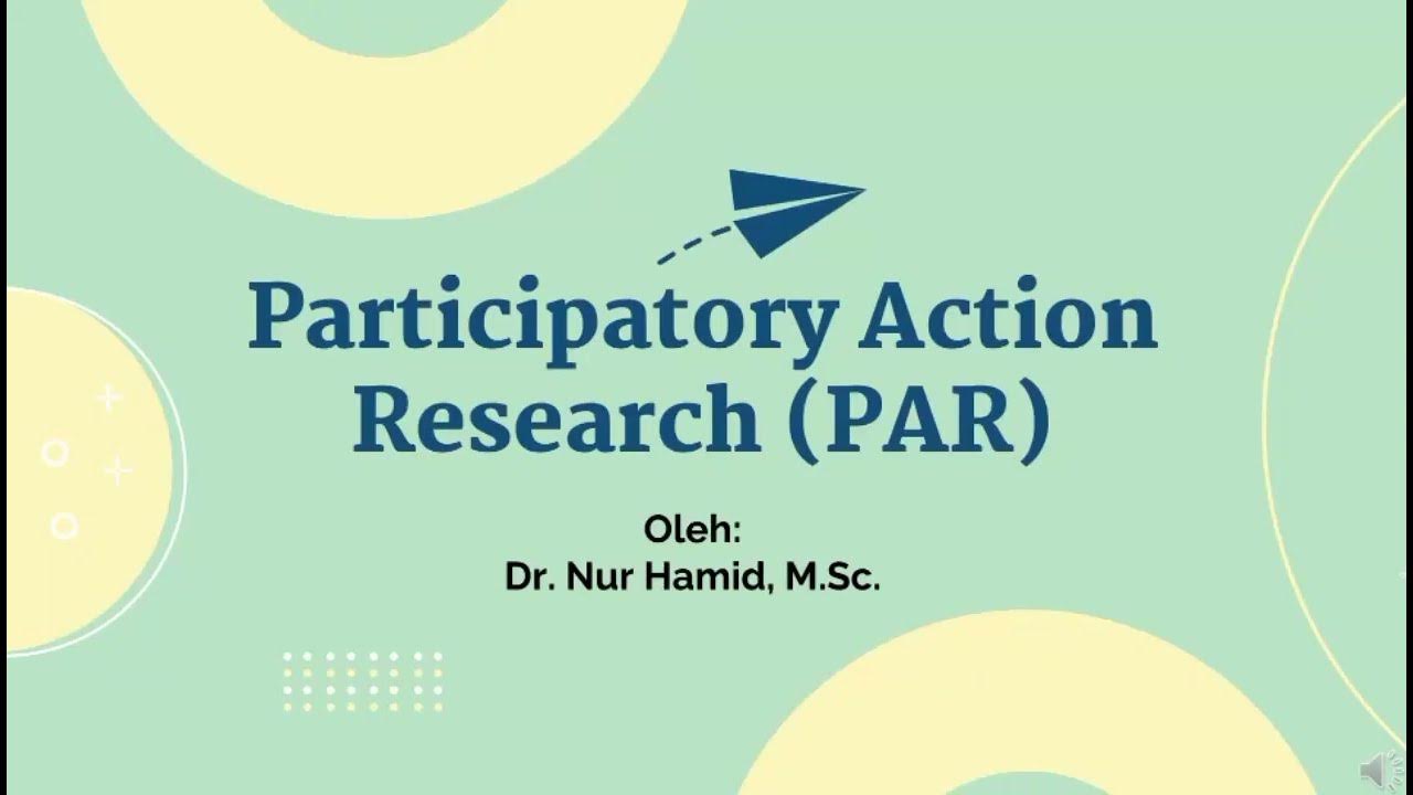 8 Participatory Action Research 4 - YouTube
