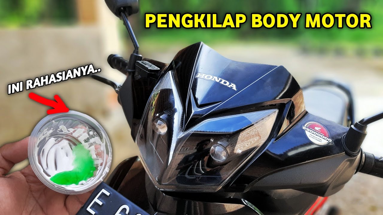 PRAKTIS SEKALI!! Membuat KIT pengkilap body motor !! KINCLONG - YouTube