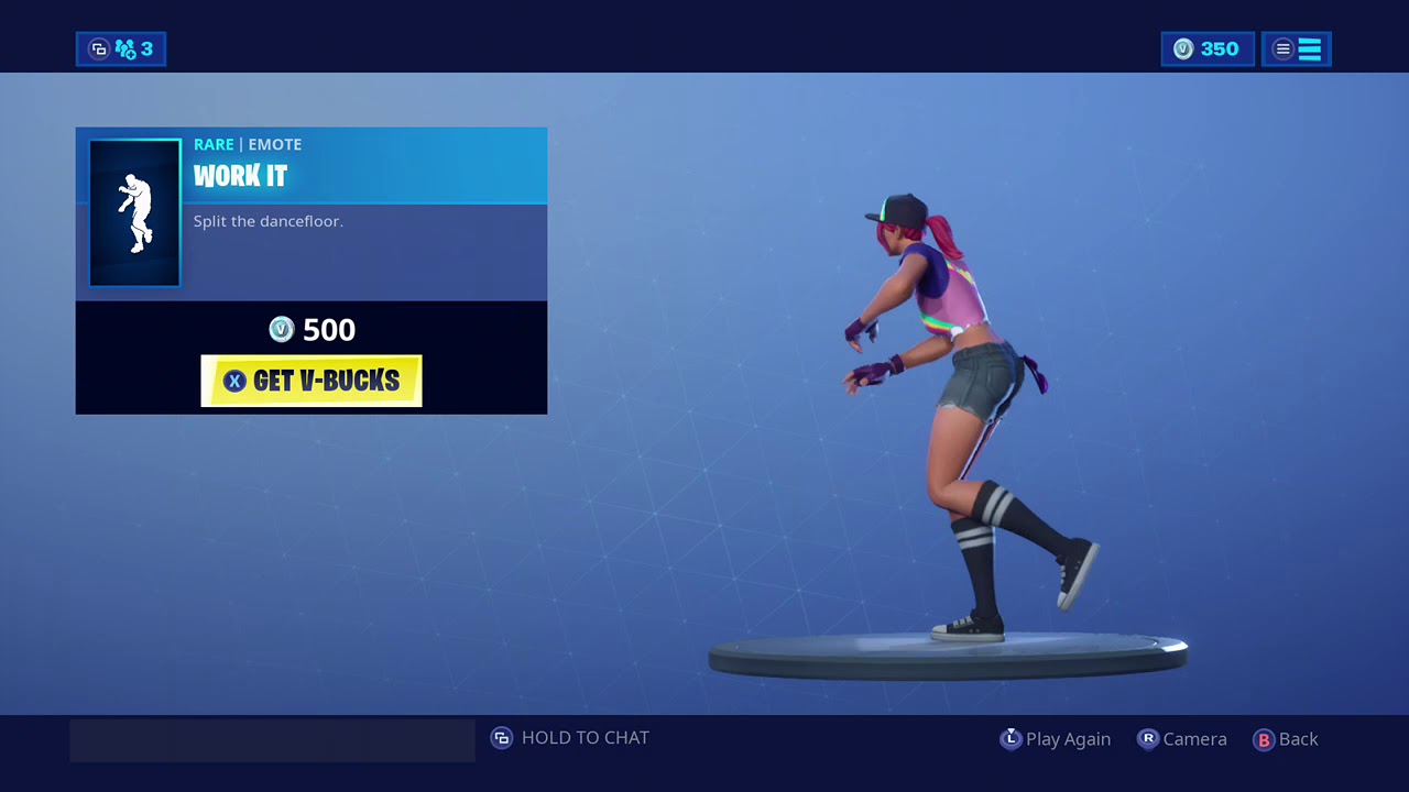 Fortnite work it emote 10 mins - YouTube
