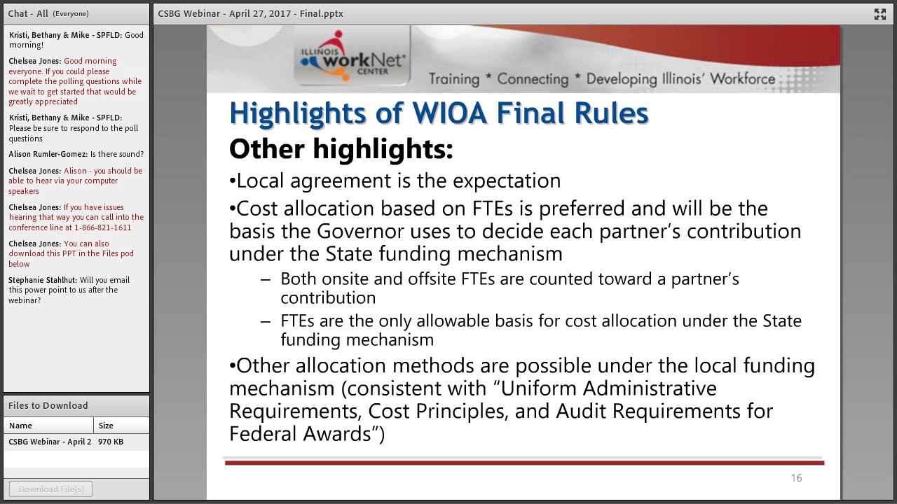 Community Services Block Grant WIOA Overview - YouTube