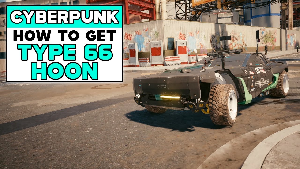 CYBERPUNK 2077 How To Get TYPE 66 HOON (Free Ken Block Tribute Car ...
