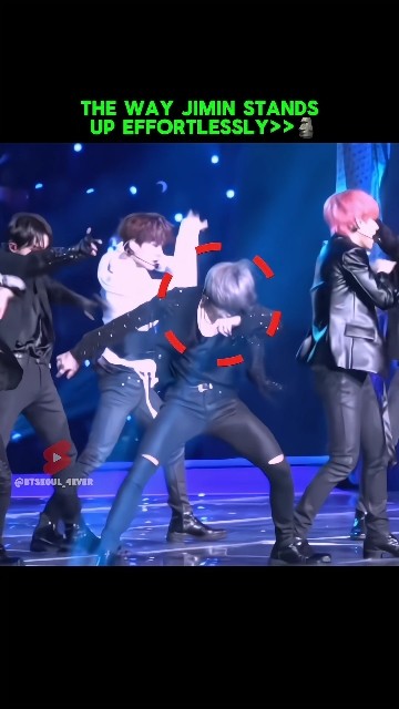 The way Jimin stands up effortlessly after Jazz splits⚡🗿 #jimin #bts # ...