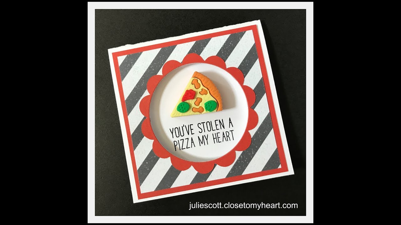 You've Stolen a Pizza My Heart Card - Facebook LIVE Video #12 - YouTube