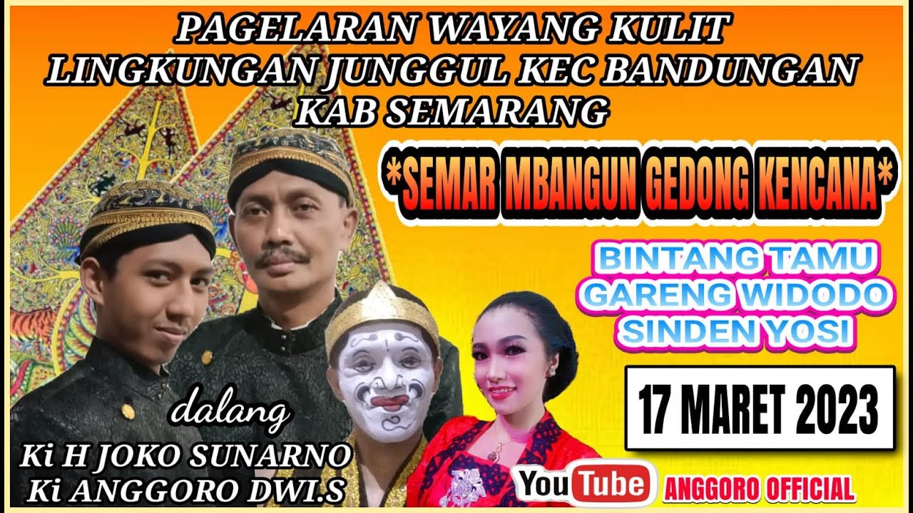 #LIVE WAYANG KULIT 'KI H JOKO SUNARNO & KI ANGGORO DWI.S // BINTANG ...