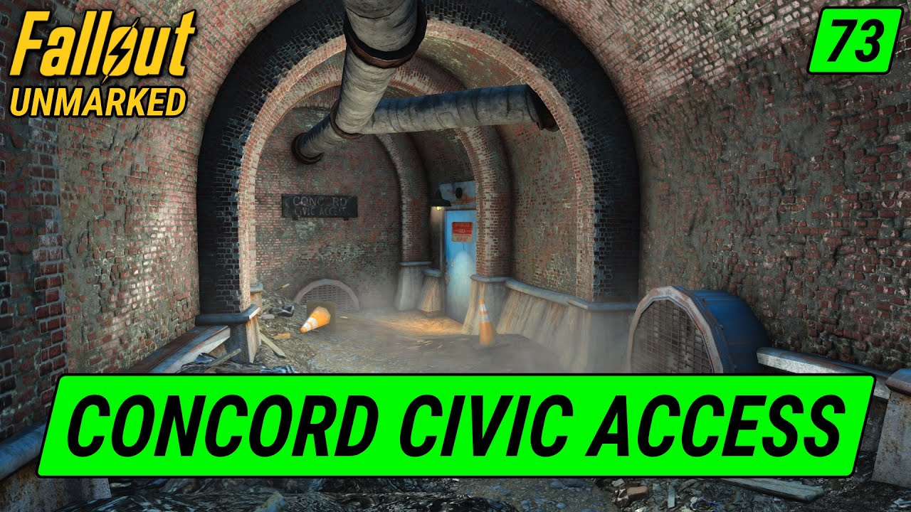 Concord Civic Access | Fallout 4 Unmarked | Ep. 73 - YouTube