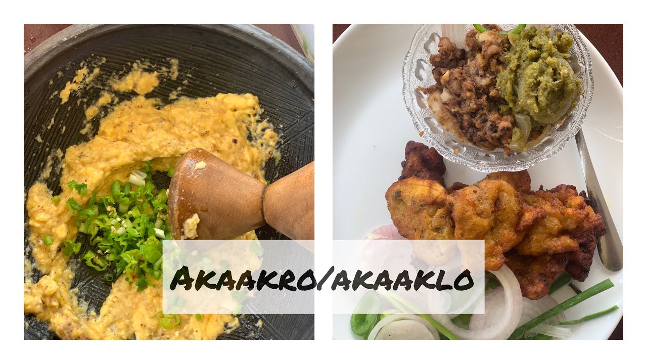 How to make Kaaklo /kaakro/ Akaakro |GHANAIAN PLANTAIN FRITTERS| - YouTube