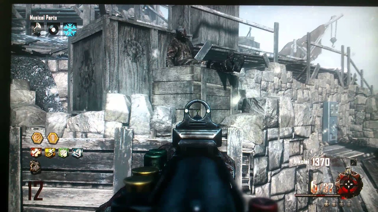 Black ops 2 zombies origins all disk/CD locations - YouTube