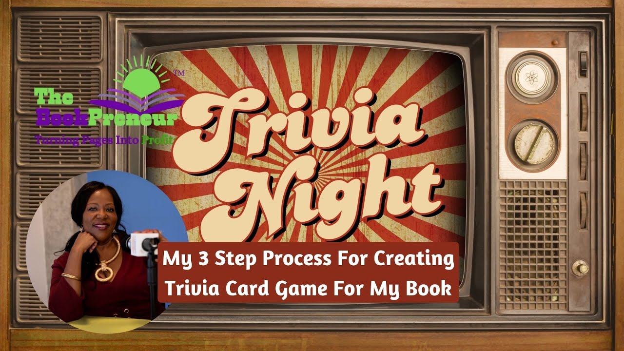 My 3 Step Process For Creating Trivia Cards For My Book - YouTube