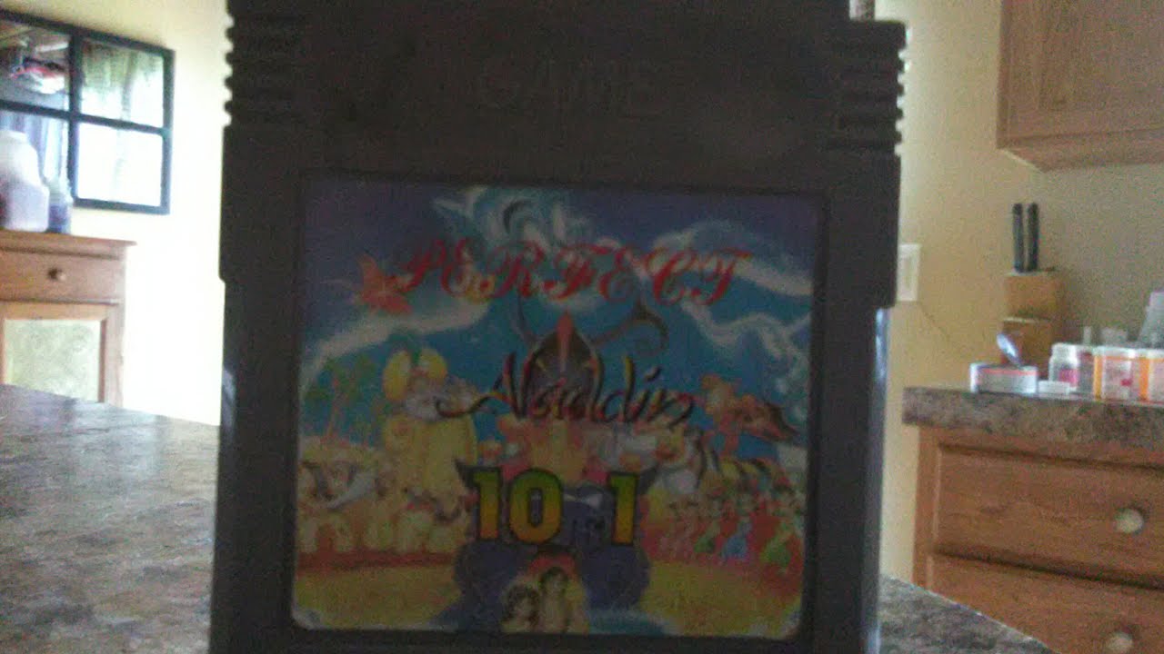 Perfect Aladdin 10 in 1 Bootleg Gameboy Game Review - YouTube