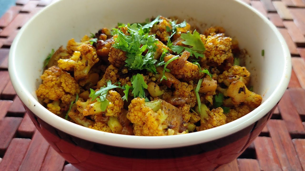 Quick and Easy Gobi Dry | Cauliflower Sabzi | Homestyle Gobi Fry ...