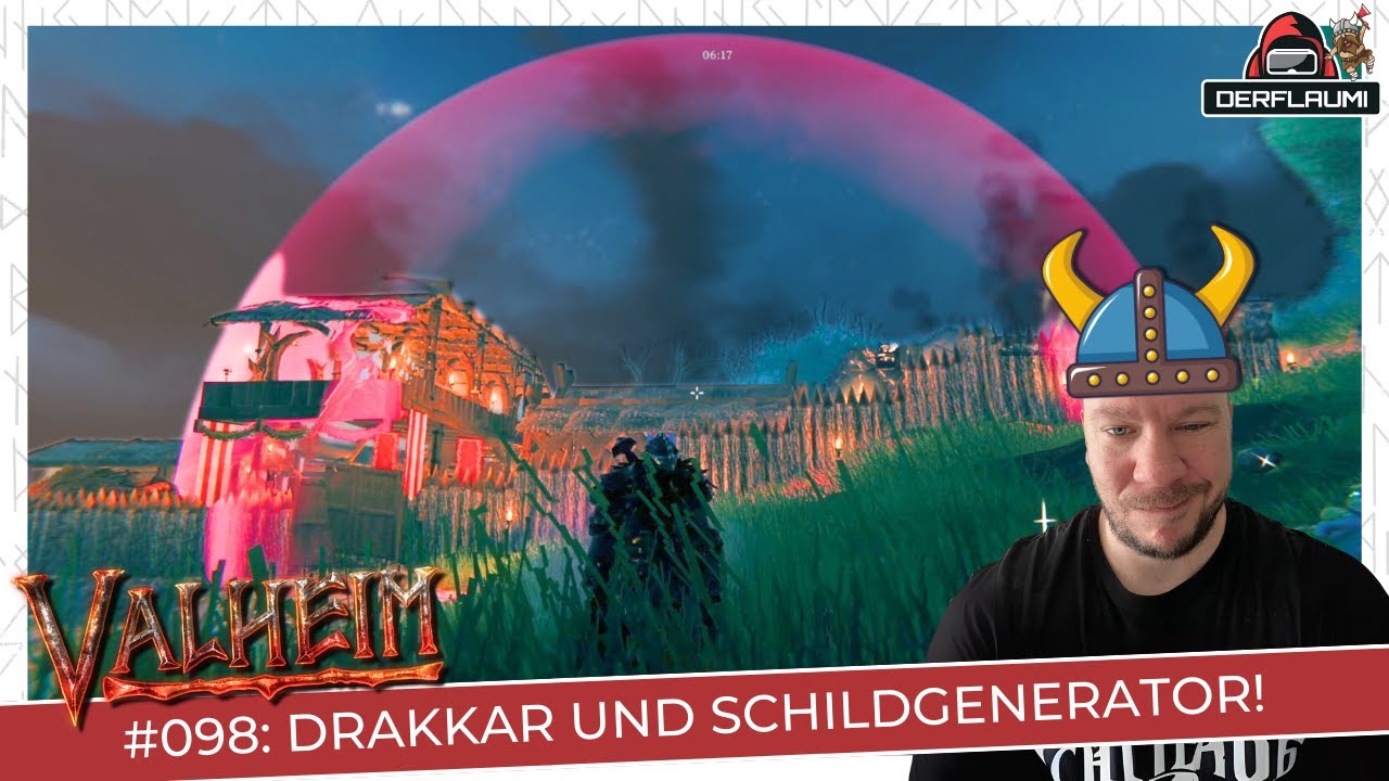 VALHEIM deutsch #98 Drakkar und Schildgenerator! FPS Limit in Valheim ...